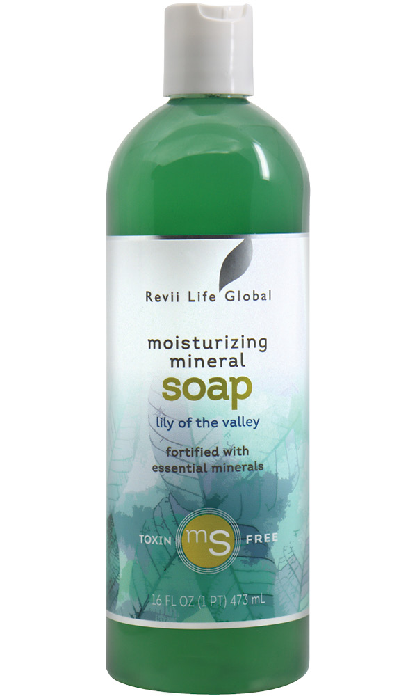 Moisturizing Mineral Soap (16 fl oz - Single Bottle) - Revii Life Global